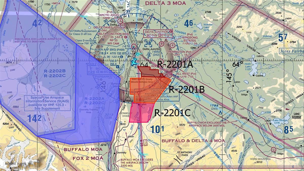 AOPA opposes Alaska restricted airspace plan - AOPA
