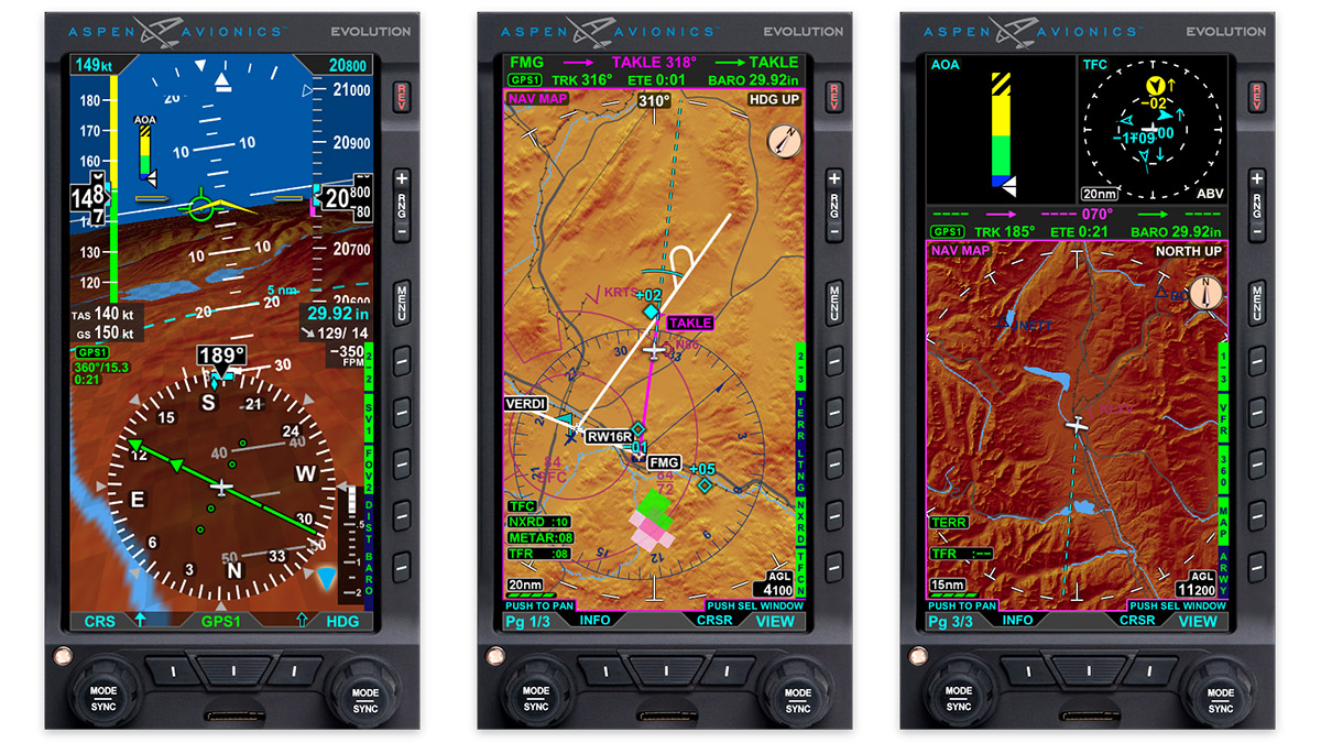 Aspen introduces Evolution MAX flight displays - AOPA
