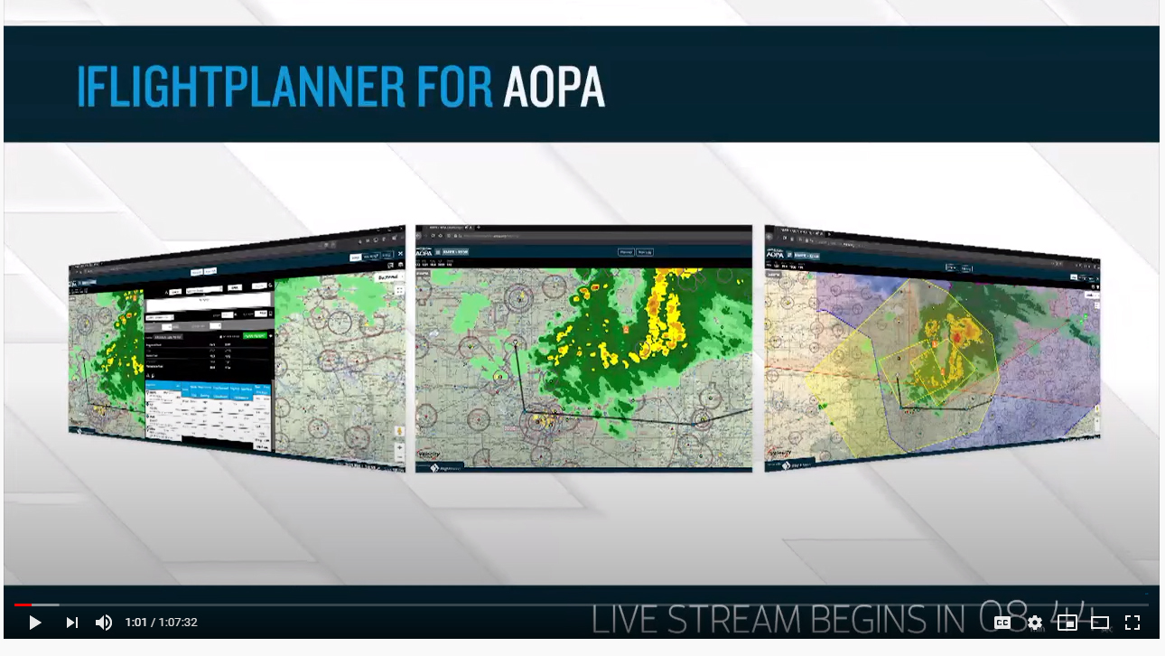 iFlightPlanner for AOPA can send plans to your EFB - AOPA