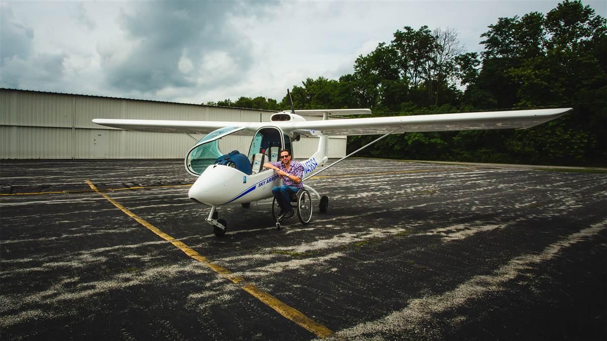 Adaptive aviation flies with Able Flight - AOPA