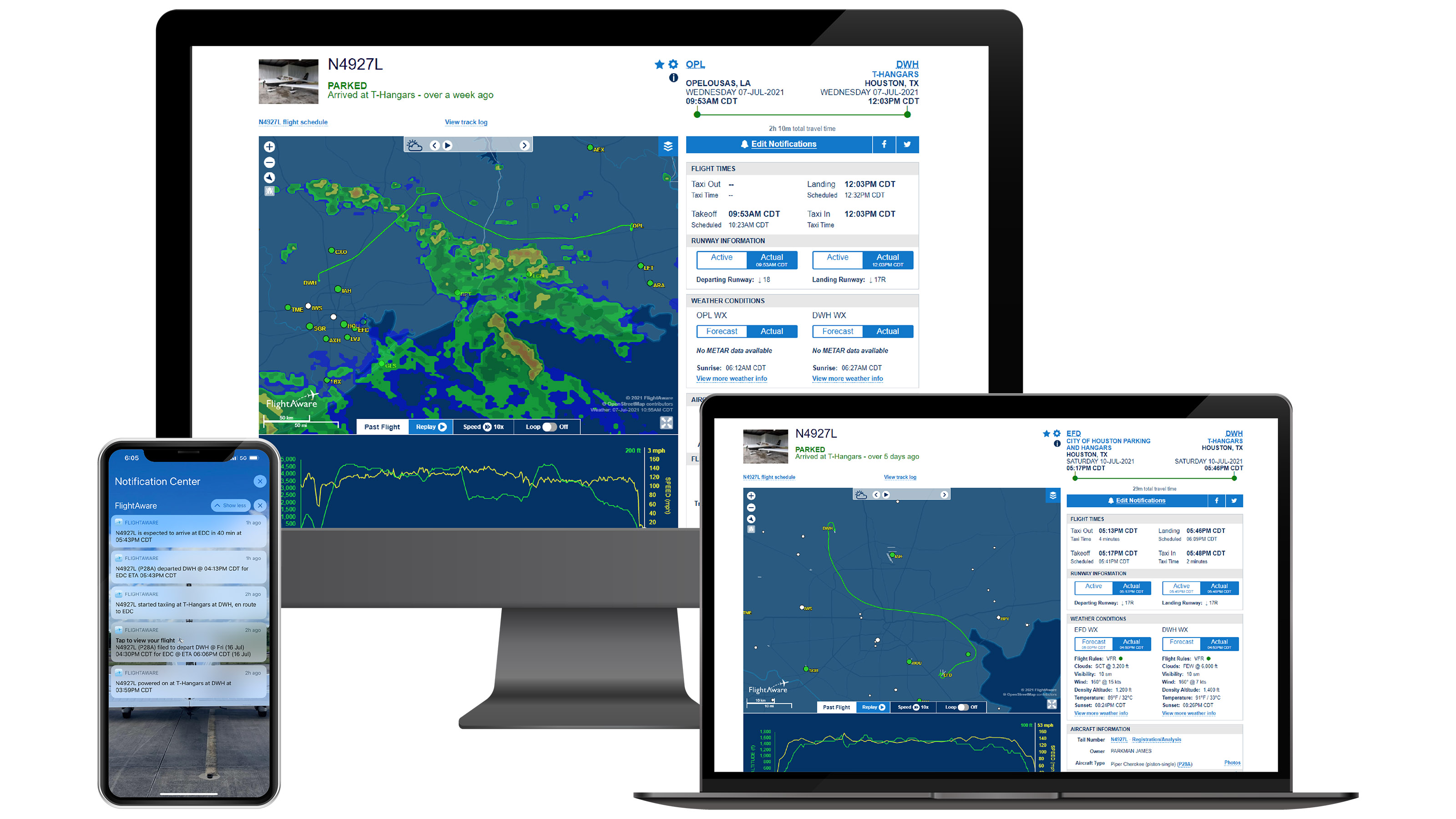 FlightAware launches advanced tracking functions - AOPA