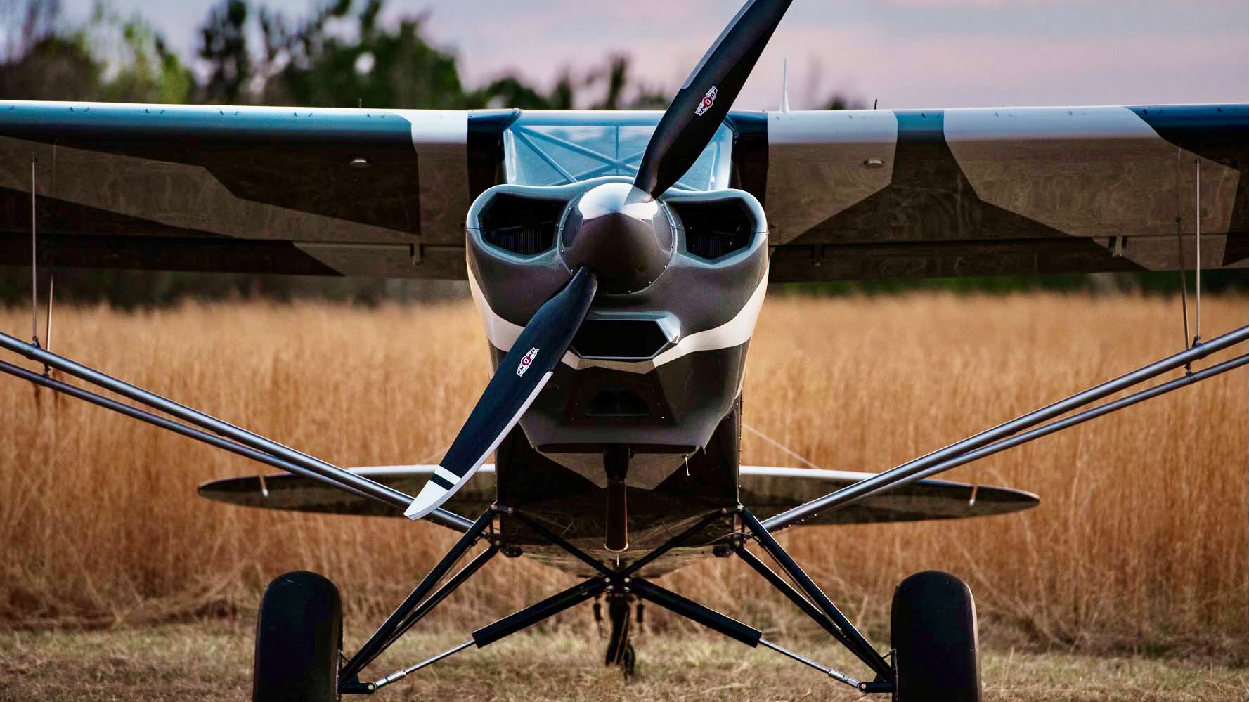 Lap around the patch in new Super Patriot - AOPA