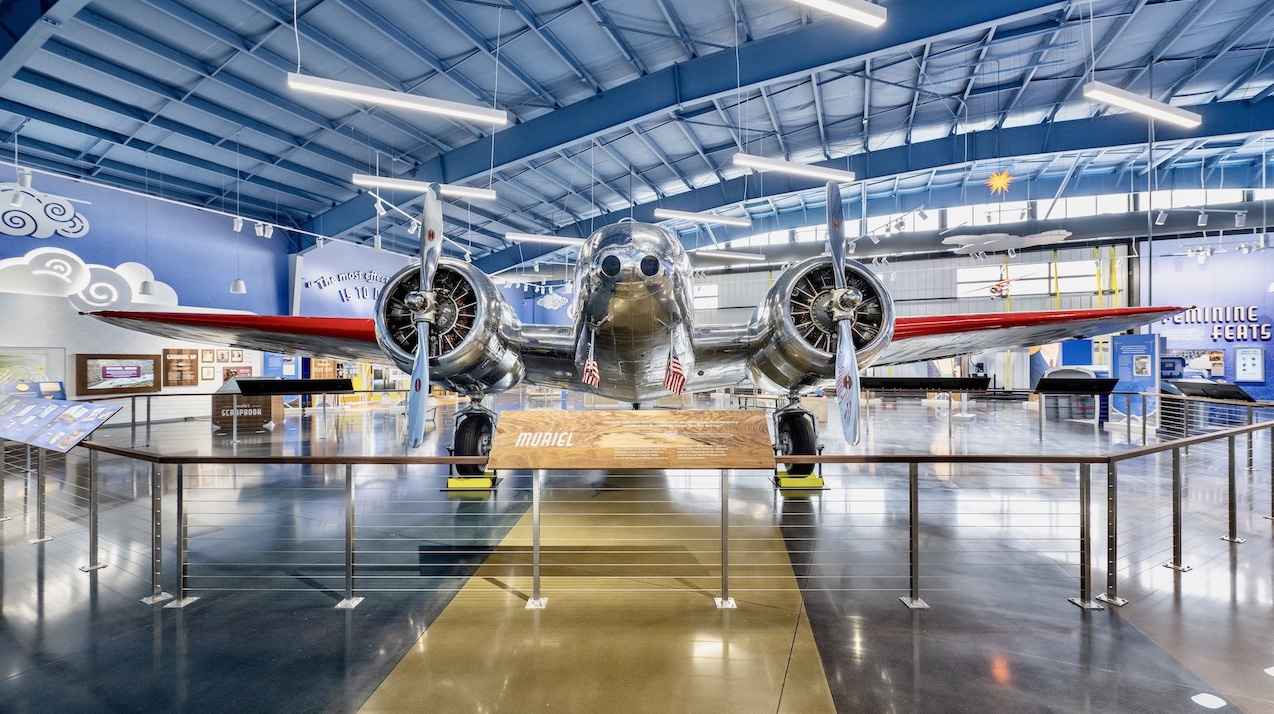 Hamburger flight to Amelia Earhart Airport makes history interactive - AOPA