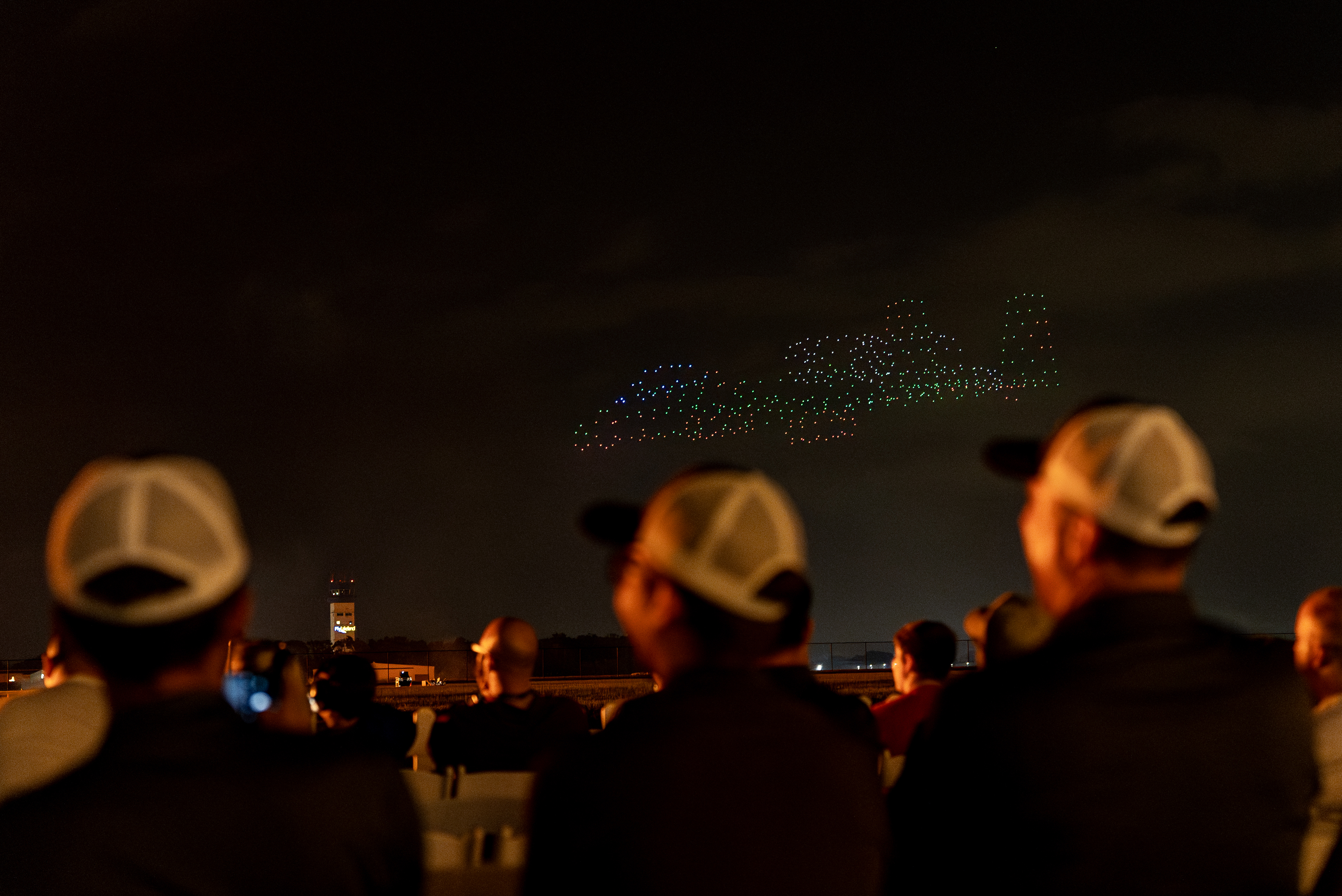 Sun 'n Fun night airshow: Mustang, Texans, pyro, drones - AOPA