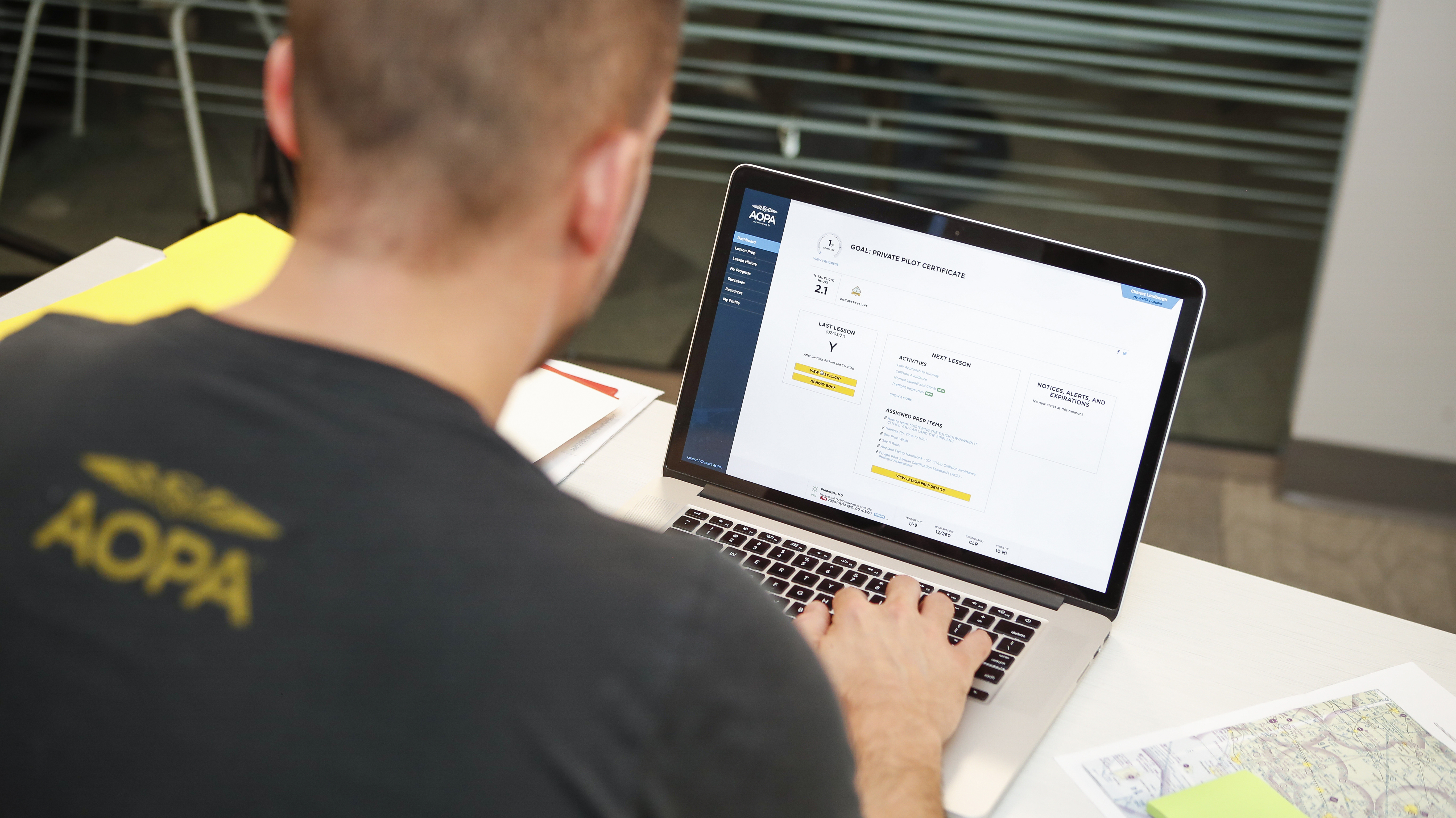 Credit for staying proficient - AOPA