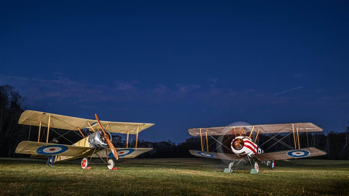 Night magic - AOPA