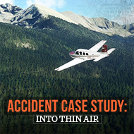 Accident Case Study: Into Thin Air - AOPA