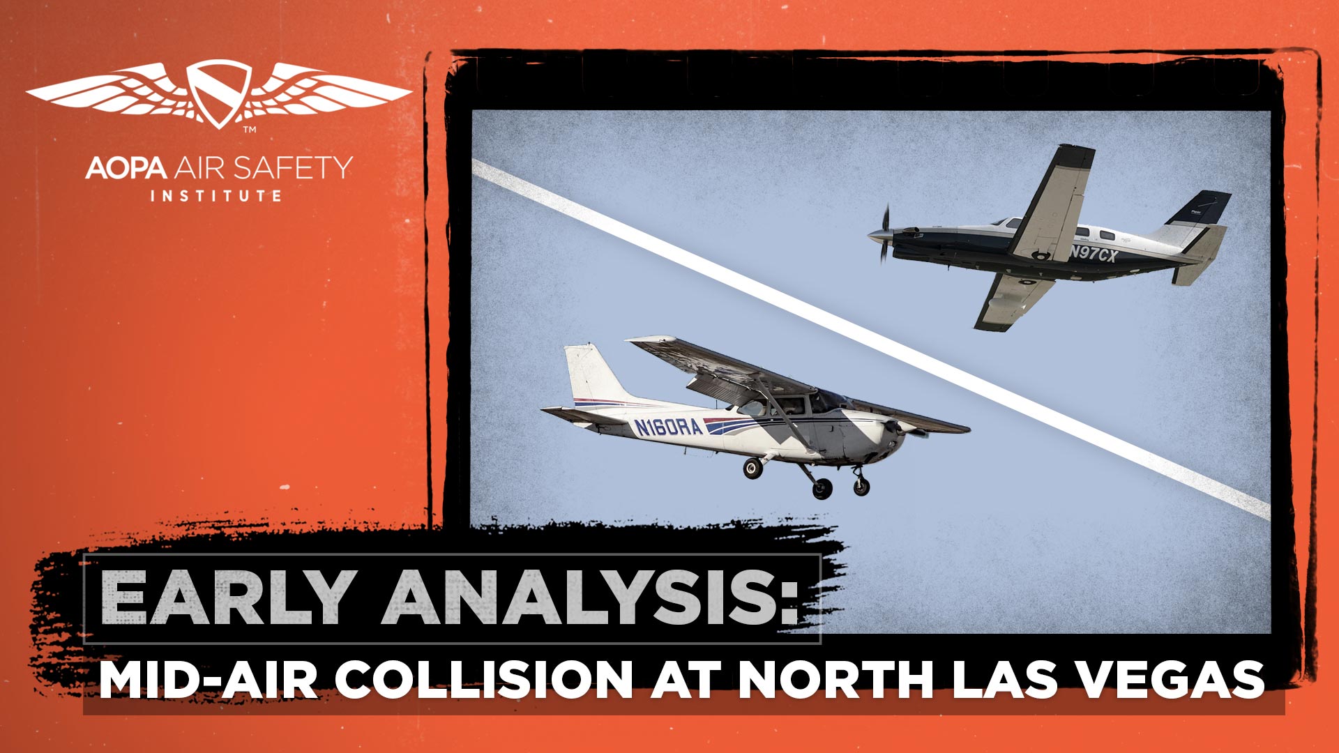 Early Analysis MidAir mid-air collision at North Las Vegas (KVGT ...
