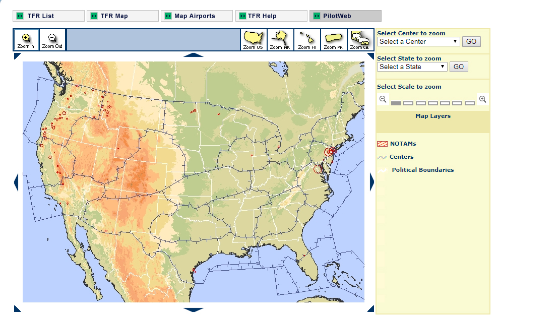 Wildfire ahead? Check for a TFR - AOPA