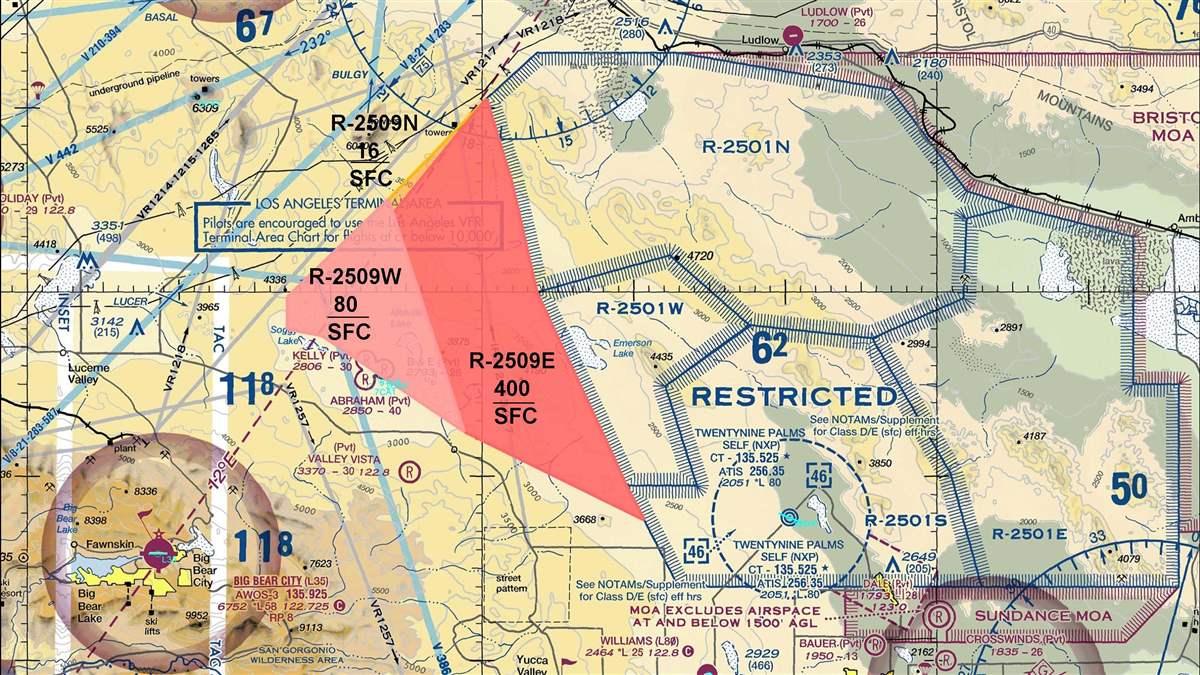 Military exercise a complication for busy California airspace - AOPA