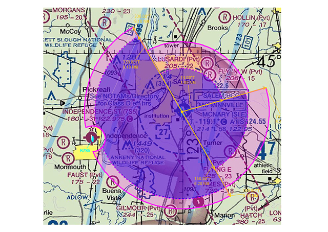 Oregon's McNary Field airspace changes cause confusion - AOPA